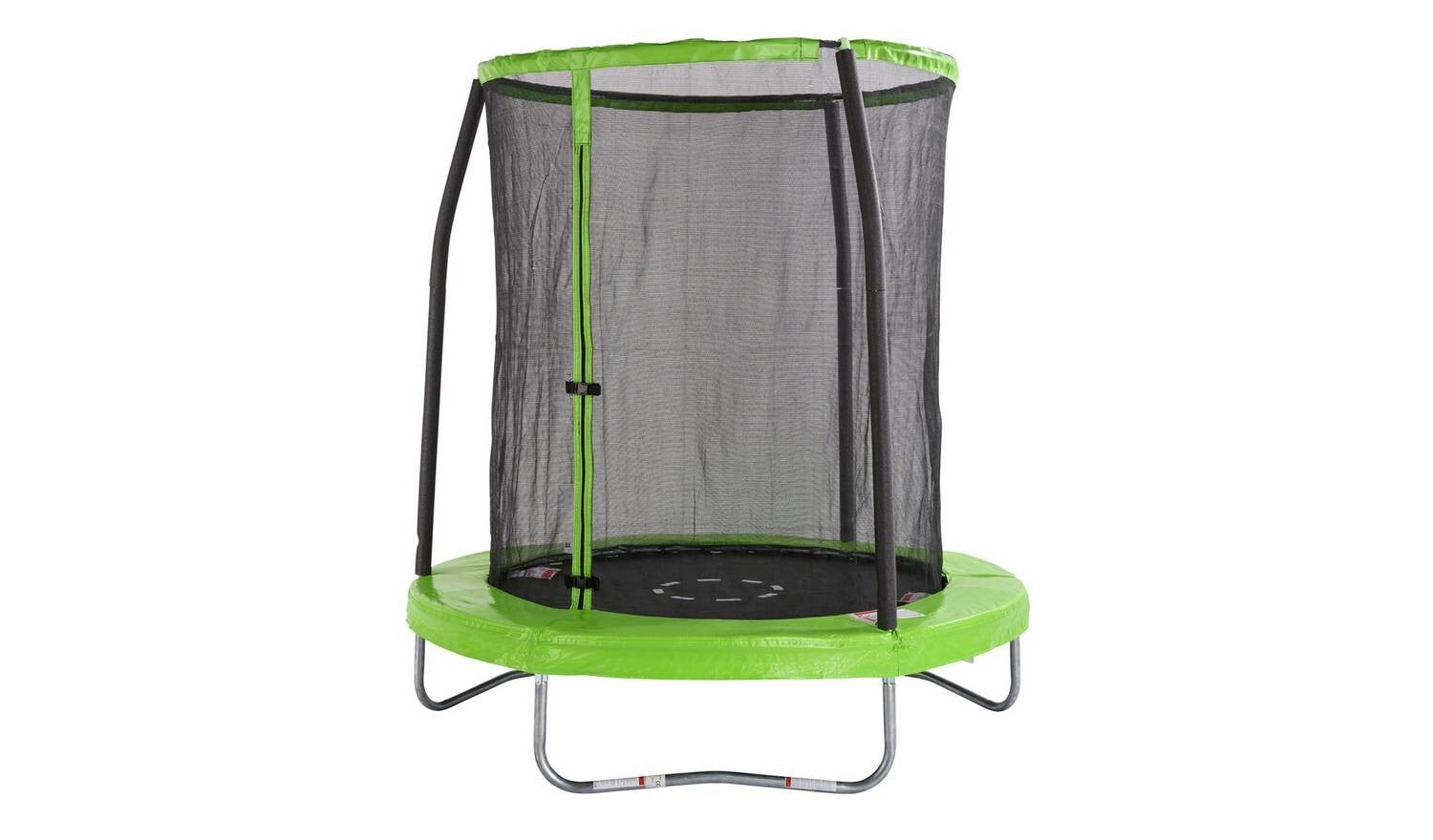 Chad Valley 6ft Outdoor Kids Trampoline with Enclosure Garden Play Fun ...