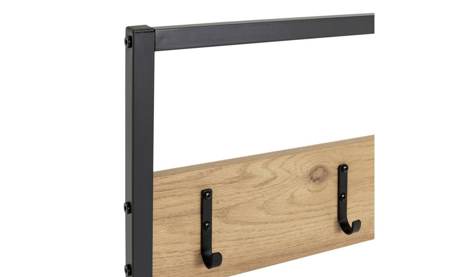 Loft Living Hallway Tree Oak Coat Stand Storage Organiser Furniture ...