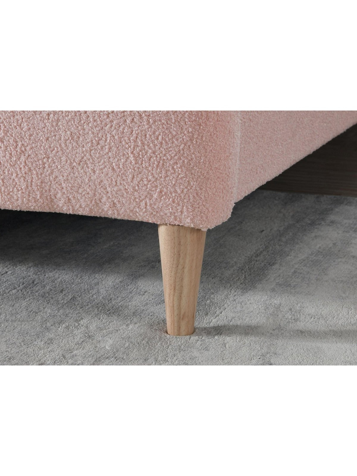 Birlea Otley Cosy Upholstered Bed Double Pink Teddy Bear Fabric – Cheap ...