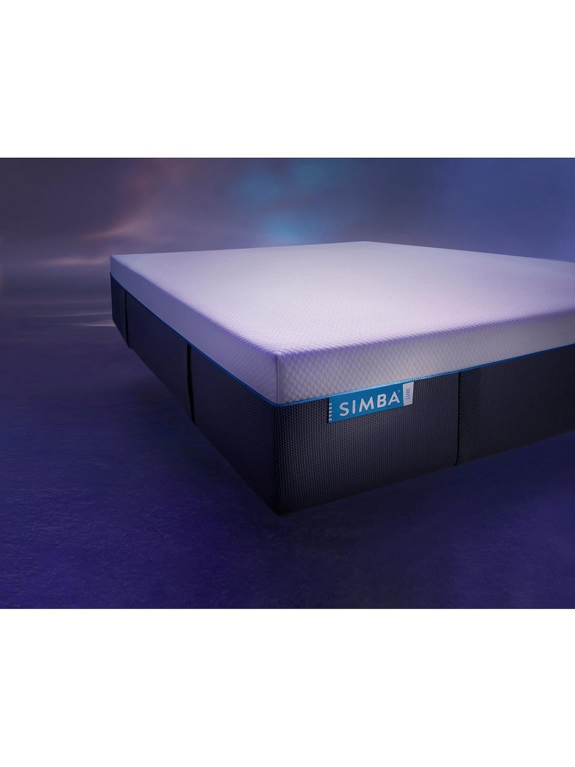 Simba Hybrid Luxe Rolled Mattress Double | Zoned Titanium Coils | Wool ...