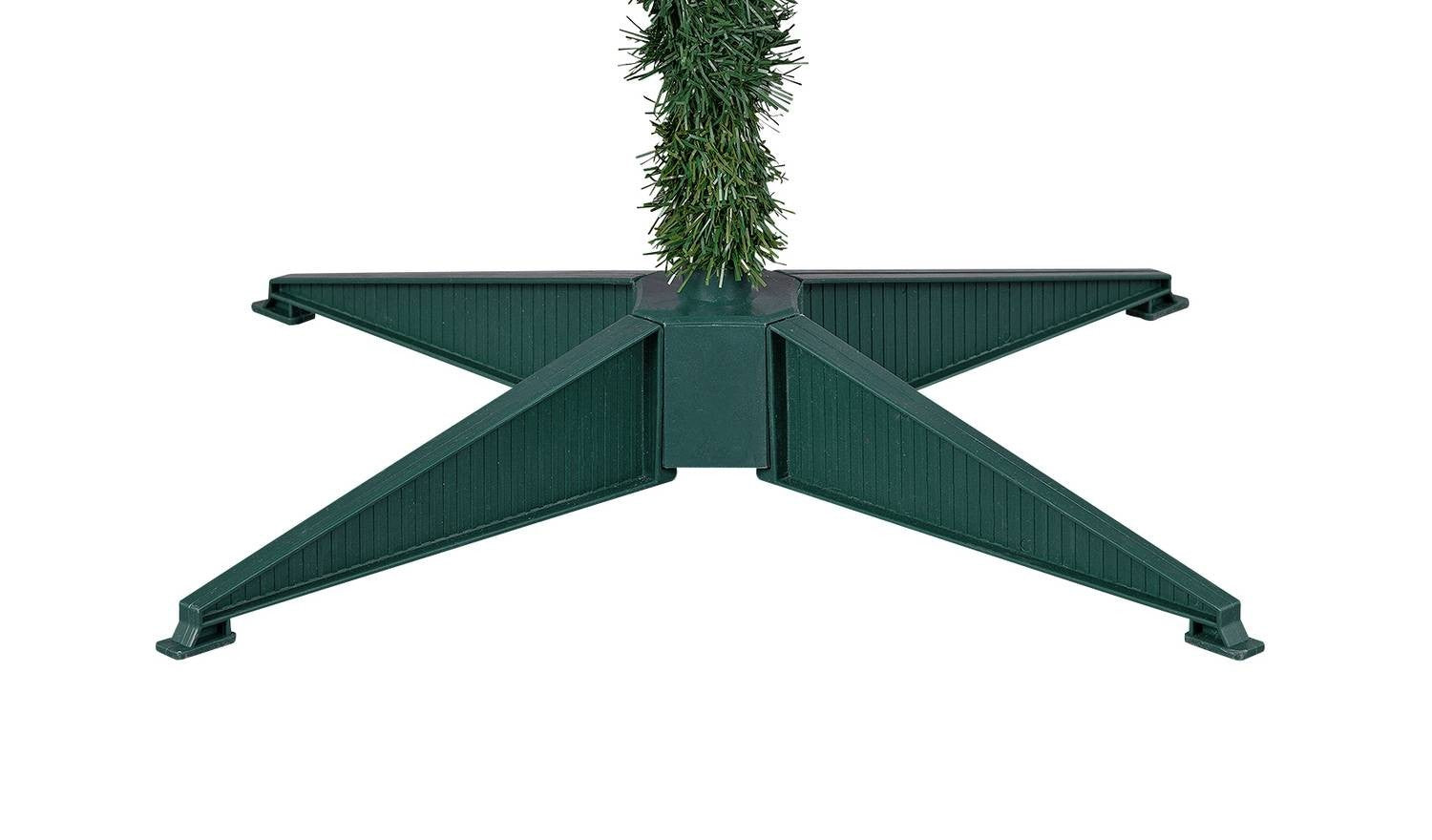 7ft Pre lit Nordland Christmas Tree Easy Assembly Stand Included ...